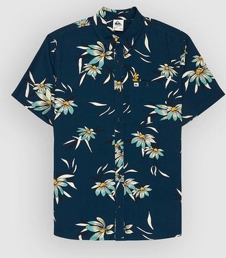 Quiksilver Coastal Floral Hemd dark navy coastal flora