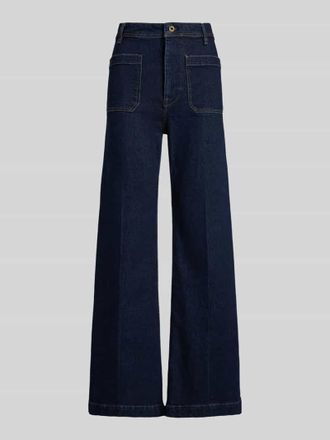 Polo Ralph Lauren Wide Leg Jeans aus Baumwoll-Mix