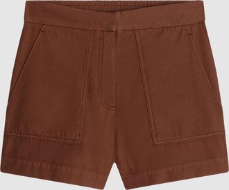 Vanessa Bruno Short Court Graviere Havane