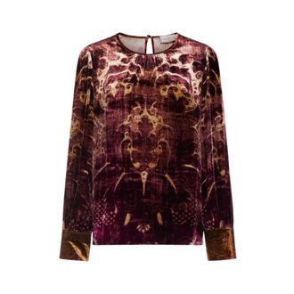 Pierre-Louis Mascia Femme, Blouses et Chemises, Multicolore, Taille: 44 FR Blouse Kanpur
