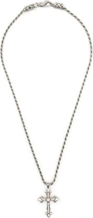 Emanuele Bicocchi collier à pendentif Fleury Cross - Argent