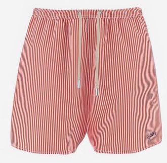 MC2 Saint Barth Homme, Maillots de bain, Rouge, Taille: XL Syros Swim Shorts