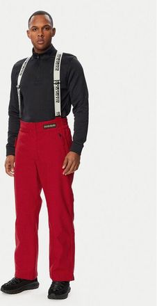 Napapijri Skihose Colbeck Next NP0A8B3E Dunkelrot Loose Fit
