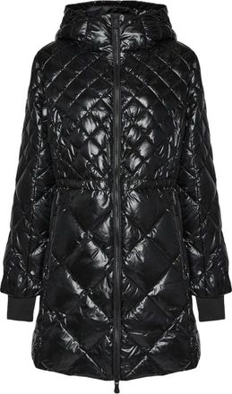 Elena Miro Lange Steppdaunenjacke - - Jackets - Damen - Schwarzk - 5XL