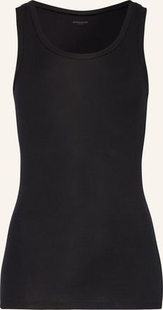 Schiesser Top Pure Rib schwarz