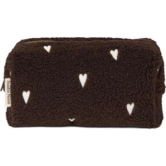 Studio Noos Teddy Pouch - - Bags - Damen - Braun - ONE SIZE