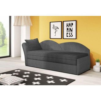 Furnix Sofa agness 2-sitzer Schlafsofa mit Bettkasten und 1 x Kissen ALV10+ALV36 - Furnix