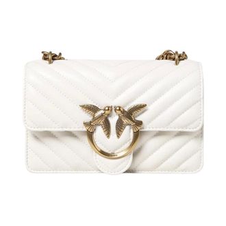 Pinko Pinko, Femme, Sacs, Blanc, Taille: ONE Size Mini Bags