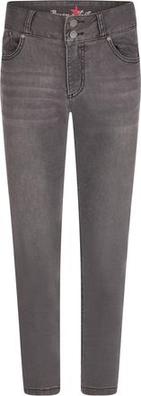 Buena Vista Damen Jeans Tummyless (DE/NL/SE/PL, Alphanumerisch, S, Regular, Regular, grey black)