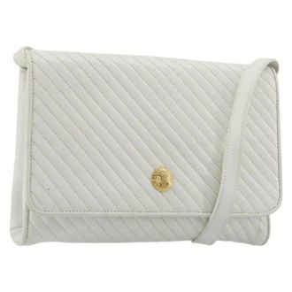 Celine Sac bandouli&egrave;re vintage Pre-owned - Femme - Pre-owned - Blanc - Taille: ONE Size