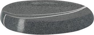 Kleine Wolke 5080912853 Seifenschale Stones, Accessoires, dunkelgrau
