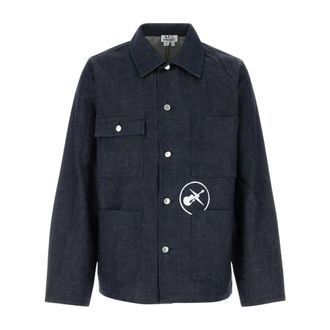A.P.C. A.p.c., Homme, Vestes, Bleu, Taille: S Grand Jack Jacket