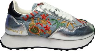 John Richmond Femme, Chaussures, Gris, Taille: 37 EU sneaker Pelle