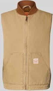 Levi's Relaxed Fit Weste aus reiner Baumwolle Modell SANSOME