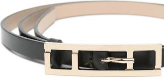 Fabiana Filippi Womens Rectangle-Buckle Leather Belt Aw25 W