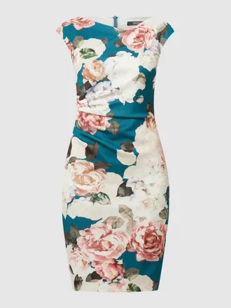Swing Cocktailkleid mit floralem Muster