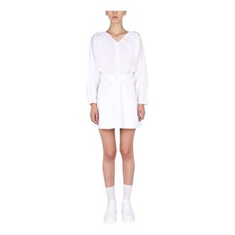 Patou Abito con maniche a palloncino - - Dresses - Damen - Wei&szlig; - M