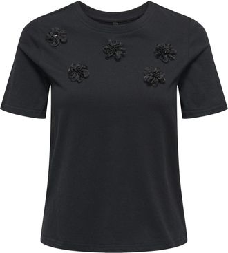 Only Onlelma S/S O-Neck Top Box JRS