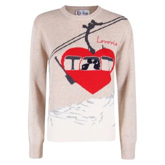 MC2 Saint Barth Damen, Strickwaren, Braun, LGr&ouml;&szlig;e