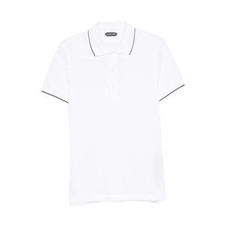 Tom Ford Homme, Tops, Blanc, Taille: L Polo Chemises
