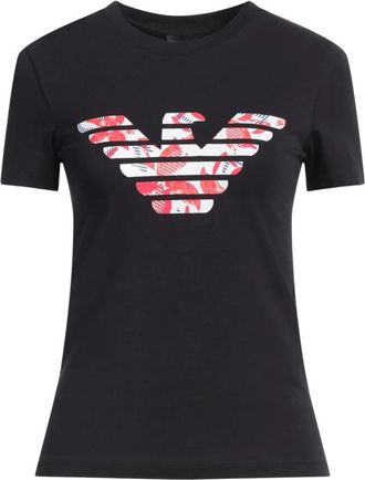 Emporio Armani 3L2T7N/2J07Z T-Shirt - - Tops - Damen - Schwarzk - S