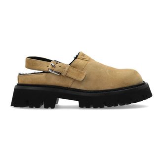 Moschino Plateau-Schuhe aus Wildleder - - Shoes - Damen - Beige - 41 EU