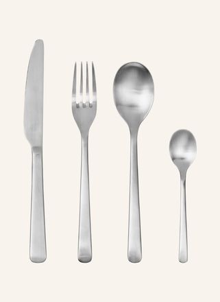 Broste Copenhagen Broste Copenhagen 4-Tlg. Besteck-Set Hune silber