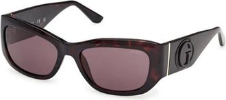 Guess Femme, Accessoires, Brun, Taille: 56 MM Lunettes de soleil