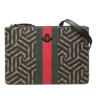 Gucci Pre-owned Canvas Crossbody Bag - - Pre-owned - Damen - Beige - ONE SIZE