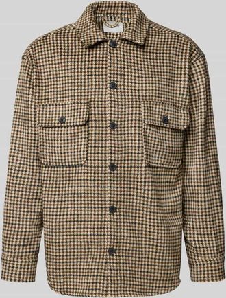 Jack & Jones Regular Fit Hemdjacke mit Brusttaschen Modell BRADLEY