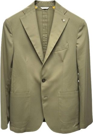 Manuel Ritz Homme, Vestes, Vert, Taille: 3XL Americana