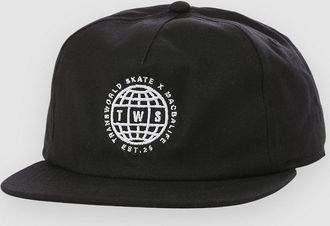 Macba Life TWS World Logo Cap white