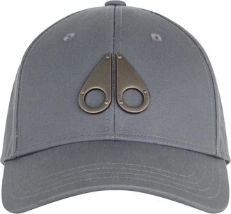 Moose Knuckles Caps & Mützen - Logo Icon Cap Cement Nickel - Gr. ONE SIZE - in Grau - für Damen