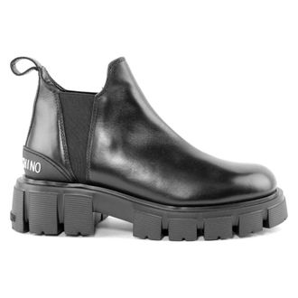 Love Moschino Beatles Vitello Boot - - Shoes - Damen - Schwarzk - 36 EU