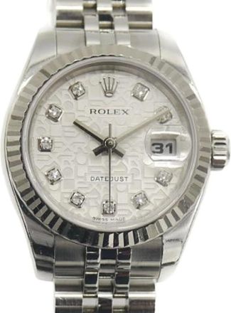 Rolex Montre-bracelet Vintage Pre-owned - Femme - Pre-owned - Blanc - Taille: ONE Size