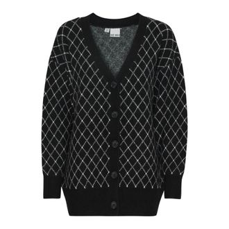 Ichi Cardigans - - Knitwear - Damen - Schwarzk - M