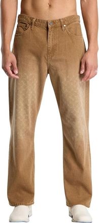 Daily Paper Clothing Faded Monogram Amba Jeans - - Jeans - Herren - Braun - M
