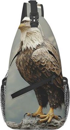 Generic Alpine Eagle Sac &agrave; bandouli&egrave;re de voyage pour homme Sac &agrave; dos de randonn&eacute;e