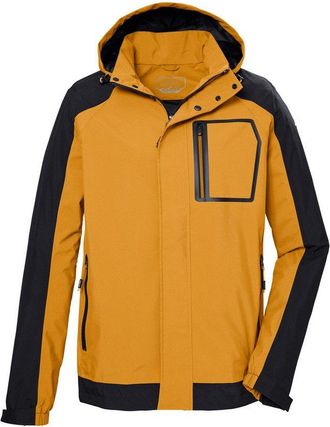 Killtec Outdoorjacke KOS 54 MN JCKT Wasser- und winddichte Funktionsjacke, atmungsaktiv, abnehmbare Kapuze