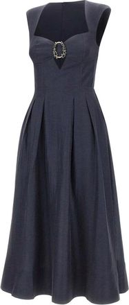 Rebecca Vallance Femme, Robes, Bleu, Taille: 36 FR Serenity Midi Dress