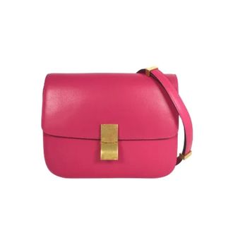Celine Pre-owned Cuir sacs-celine - Femme - Pre-owned - Rose - Taille: ONE Size