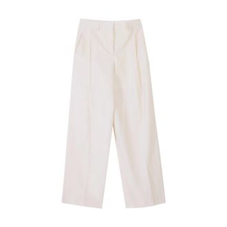 Paul Smith Pantaloni Larghi - - Trousers - Damen - Beige - XS