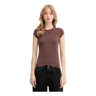 Diesel T-Angie-Od - Femme - Tops - Brun - Taille: 40 FR
