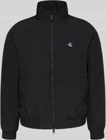 Calvin Klein Jeans Regular Fit Blouson mit Label-Patch