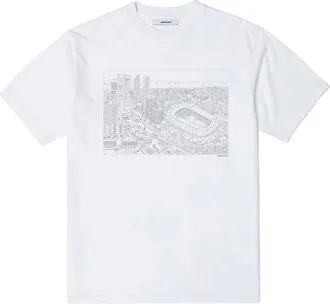 Edmmond Studios Edmmond Studios, Homme, Tops, Blanc, Taille: XL T-shirt