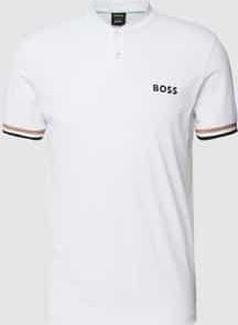 HUGO BOSS Slim Fit Poloshirt mit Stehkragen Modell Pariq