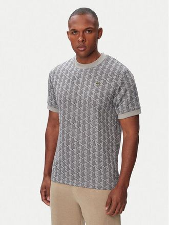 Lacoste T-Shirt TH1197 Grau Regular Fit