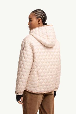 Moncler Quilted Down Jacket - Pink