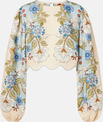 Farm Rio Bluse aus Leinen