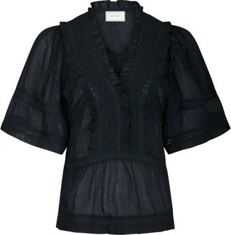 Neo Noir Femme, Blouses et Chemises, Bleu, Taille: 34 FR Blouses